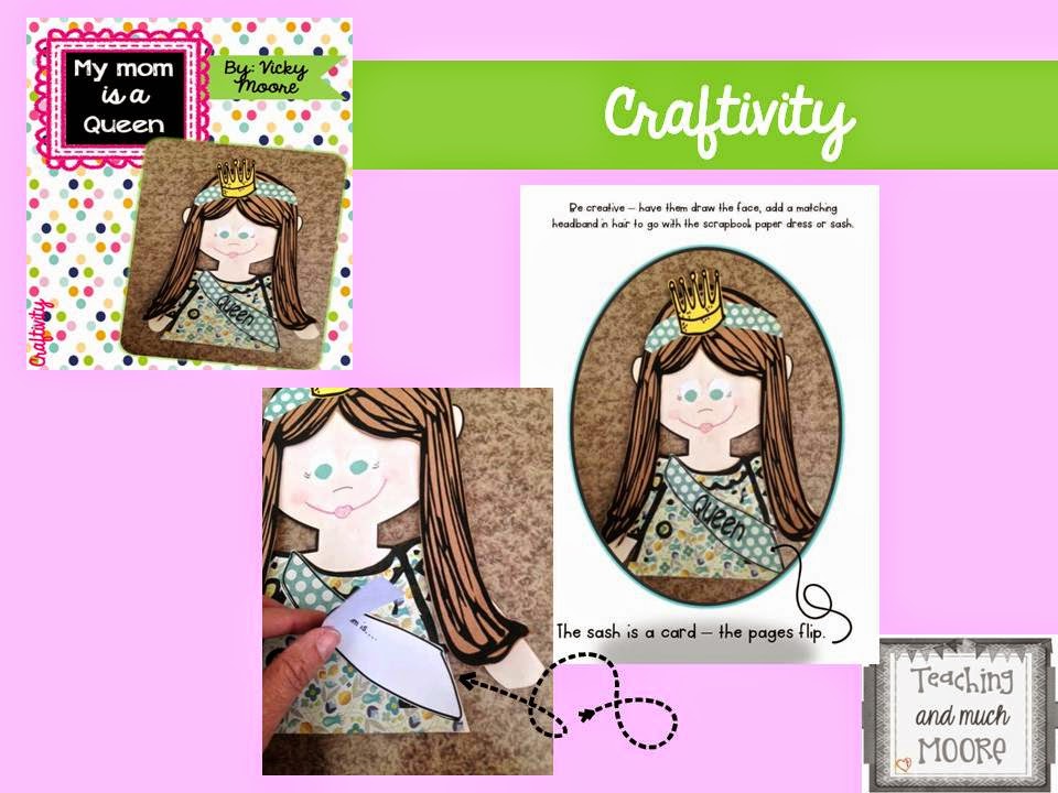 Mother's Day Craftivity - Teaching & Much Moore