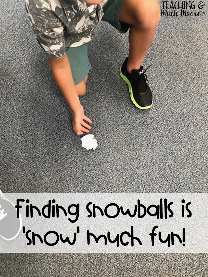 Get to know you Snowball Fight - Teaching & Much Moore