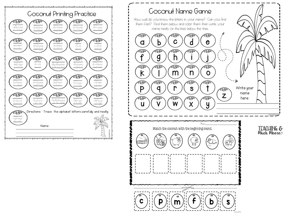 Chicka Chicka Boom Boom - Teaching & Much Moore