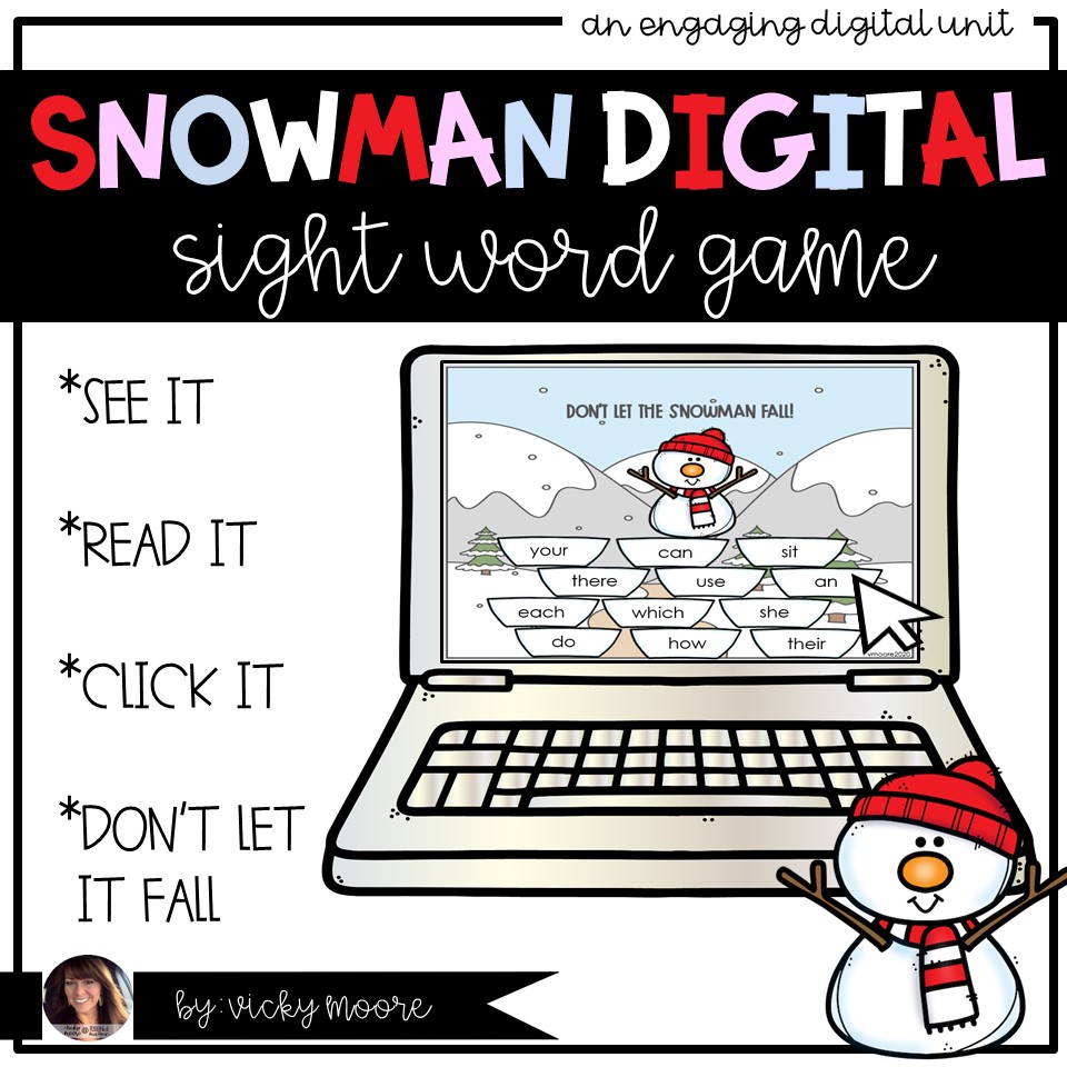 Sight Word Games and Activities for the Holidays - Teaching & Much Moore