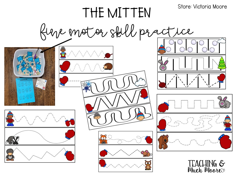 The Mitten activities - Teaching & Much Moore