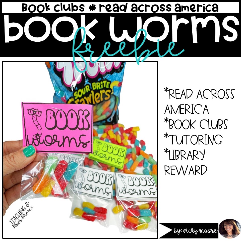 Book Favor Treats - Teaching & Much Moore