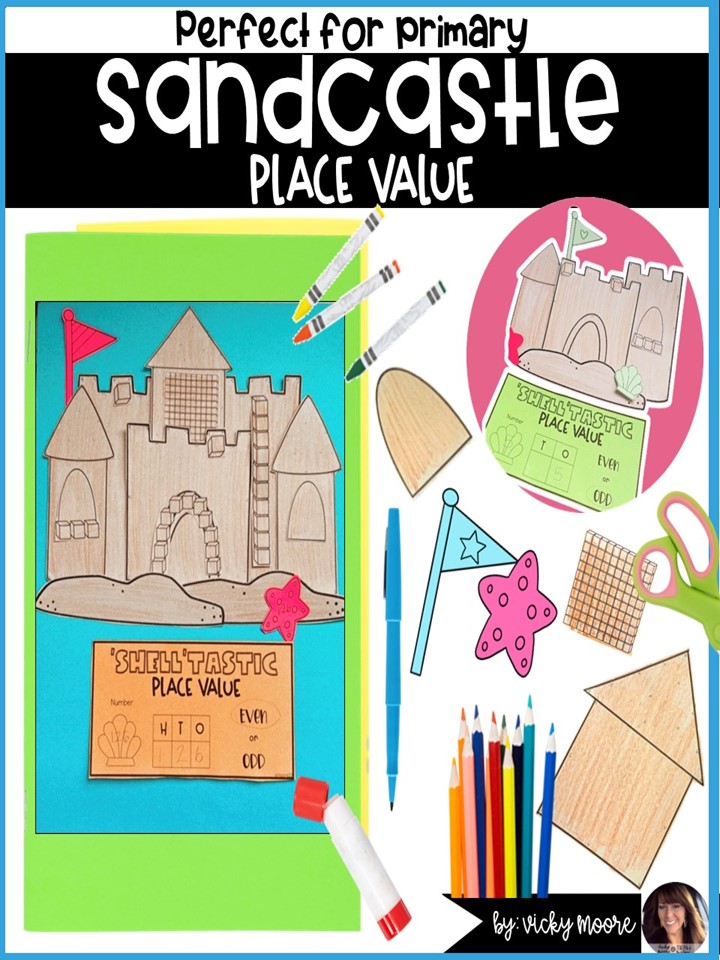 Building Place Value Understanding with a Fun Sandcastle Craft ...