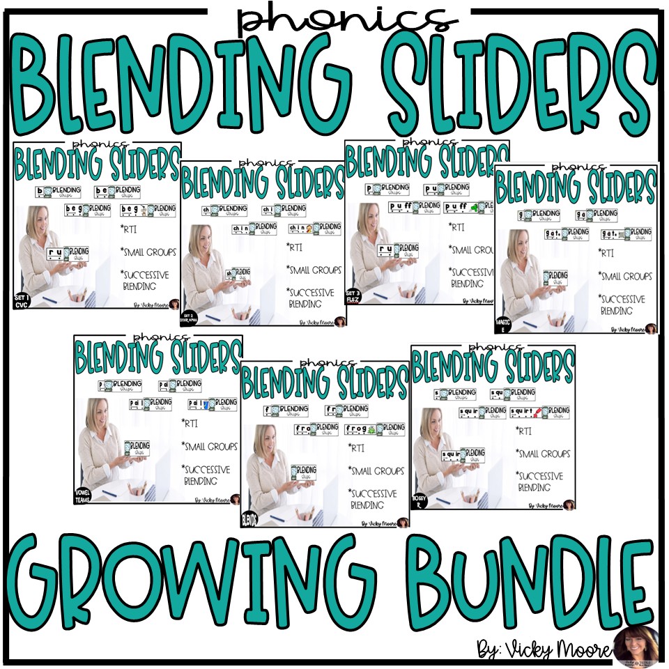 Blending Sliders: A Hands-On Way to Help Students Sound Out Words with ...